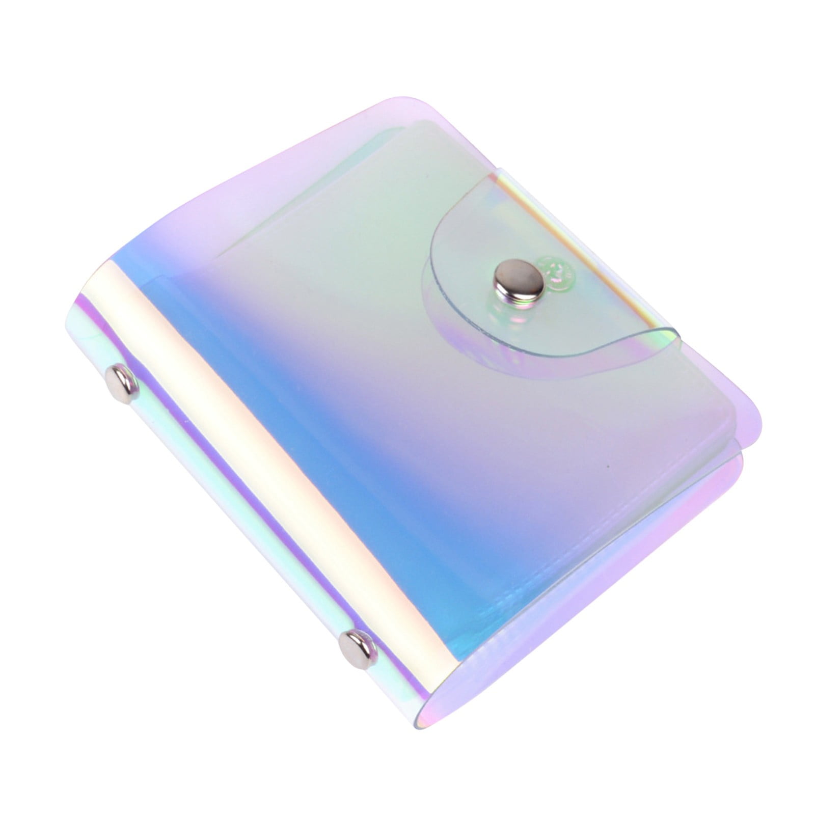 GXFMYA Translucent Neon Credit Card Holder for Women - Slim RFID ...