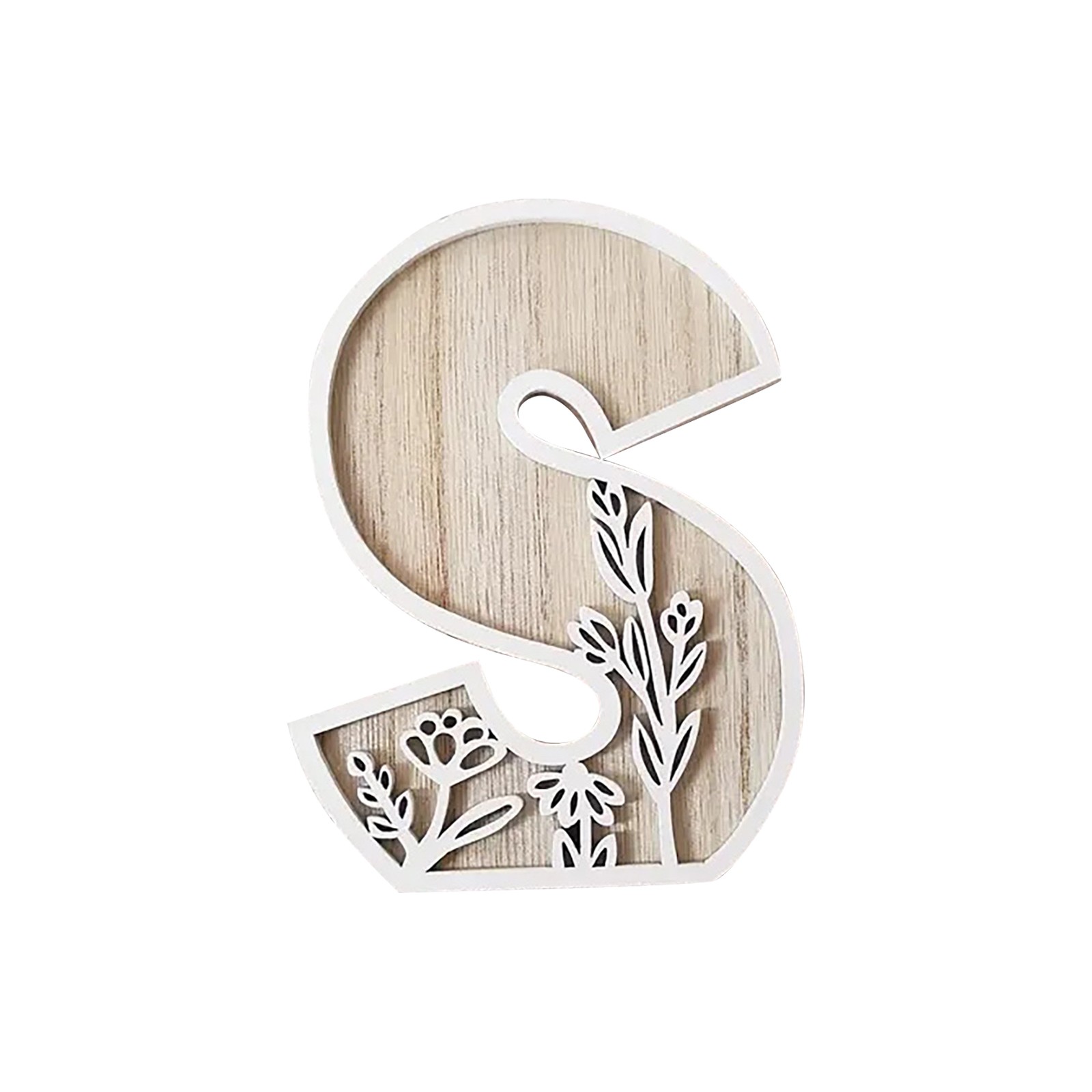 GXIPO 5 Inch Wood Letters, Unfinished Wooden Letters for Wall Decor ...