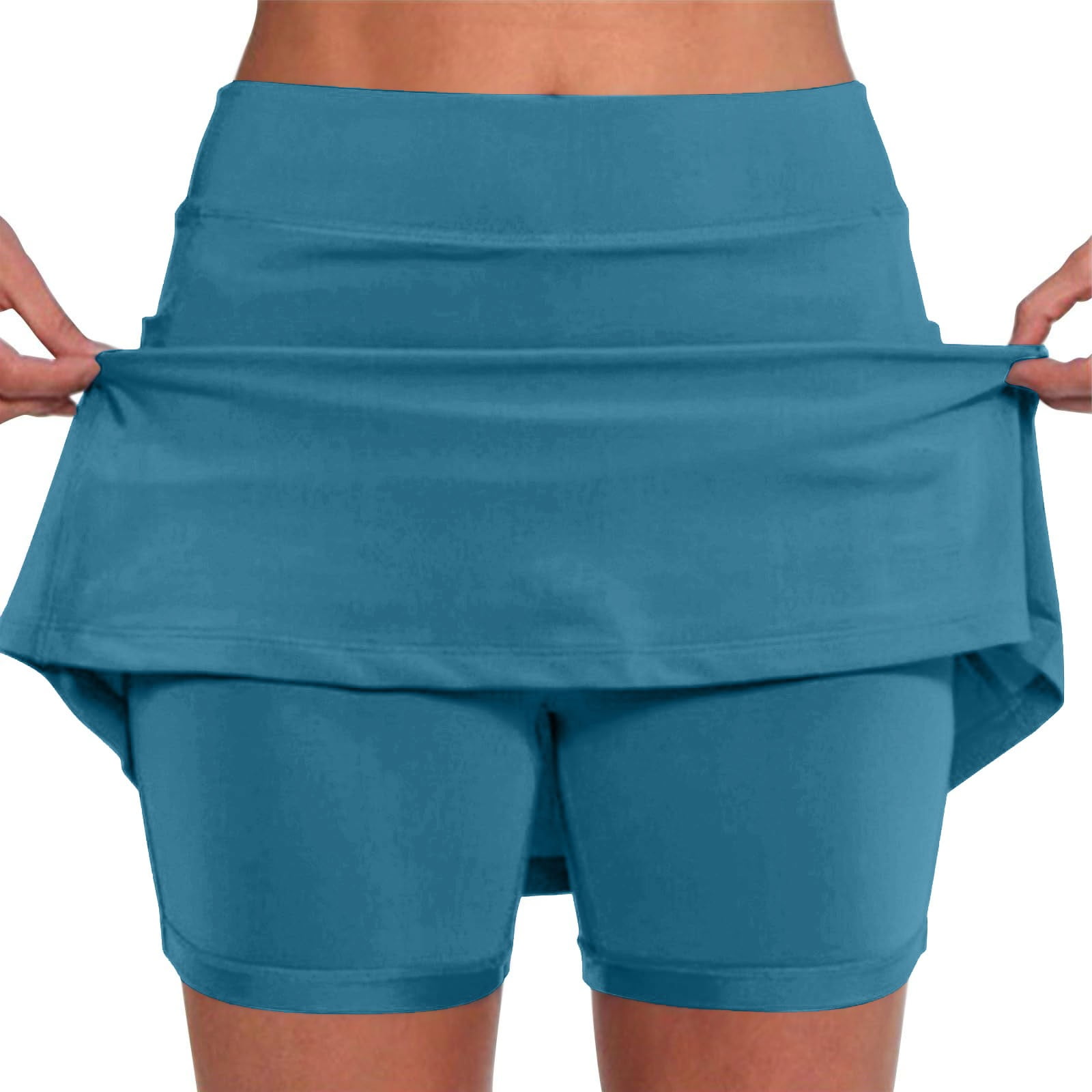 GXIPO Golf Skirts for Woman with Pockets Silicone Grippers Tennis Skirt ...