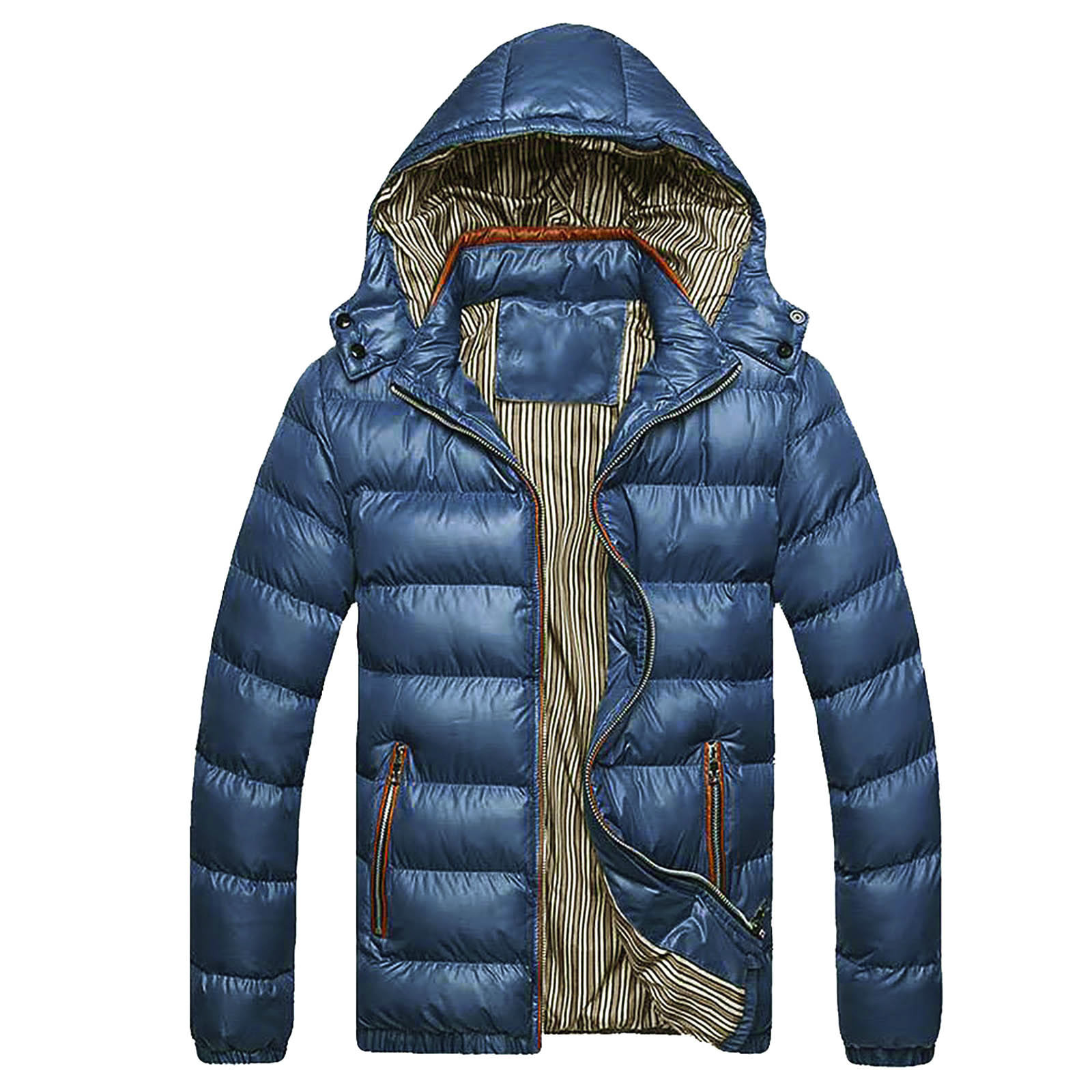 GXIPO Men's Packable Jacket Down Jacket Winter Bubble Coats Jackets ...