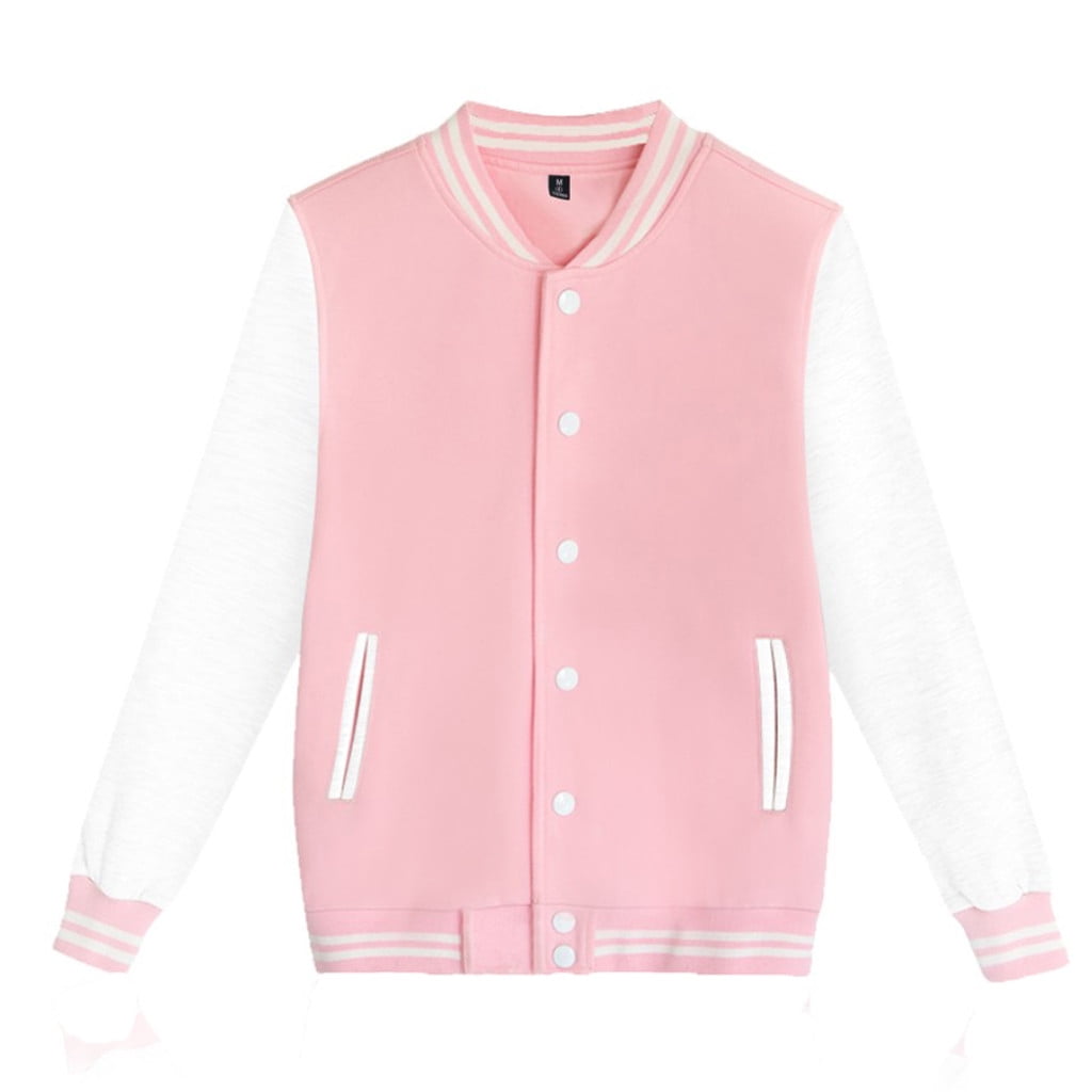 GXIPO Men's Varsity Baseball Jacket Casual Letterman Bomber Jacket ...