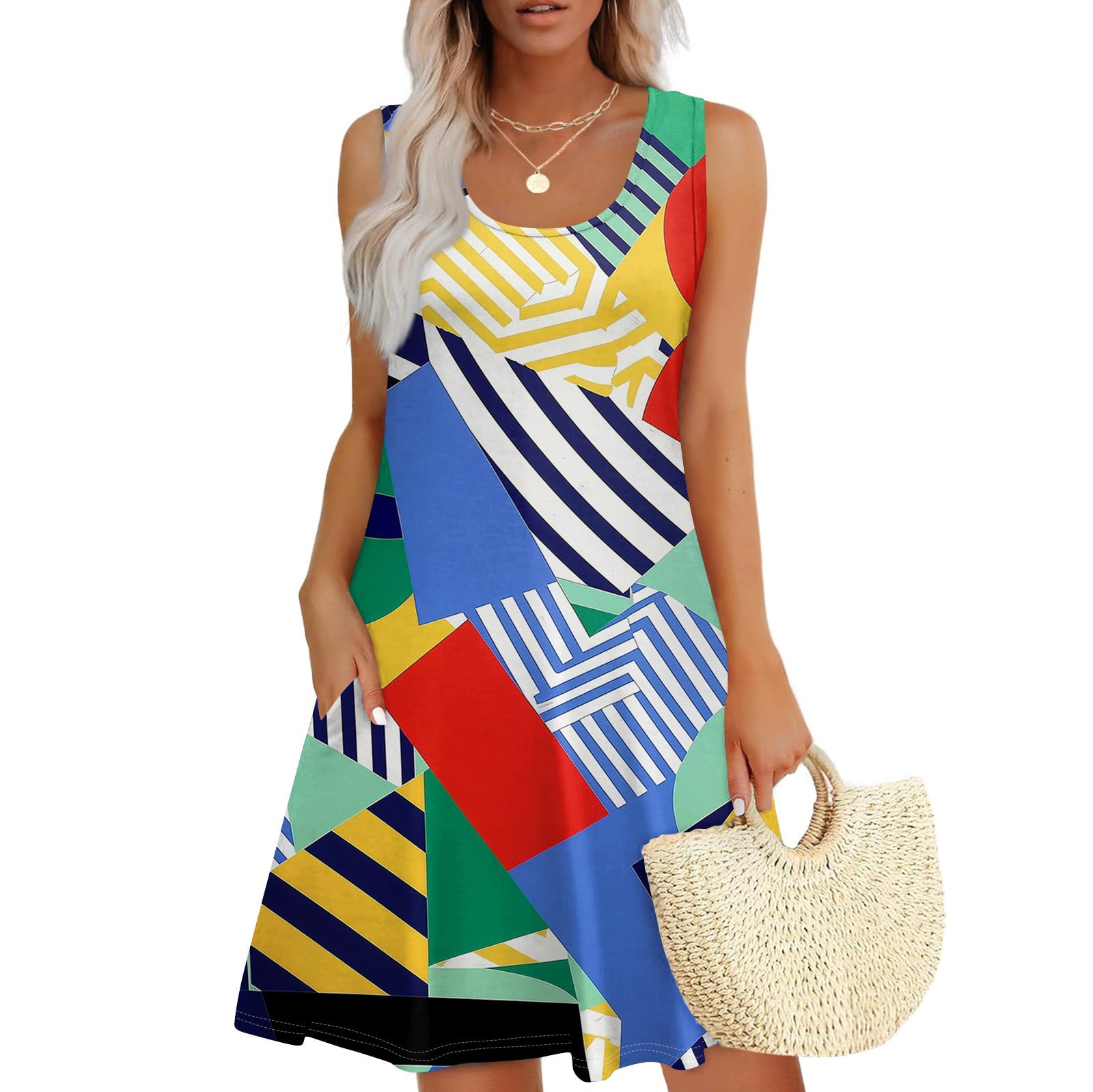 GXIPO Summer Dresses for Women 2025 Sun Dresses Boho Sun Dresses for ...