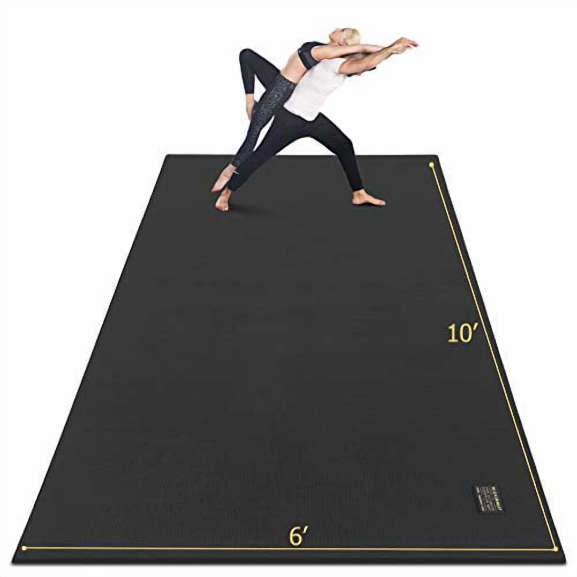 GXMMAT Extra Large Yoga Mat 10'x6'x7mm, Thick Workout Mats for Home Gym ...