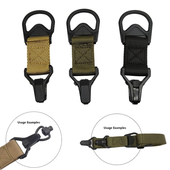 GXROPLJ Universal Gun Sling Swivel Mount Single Point Quick Detach ...