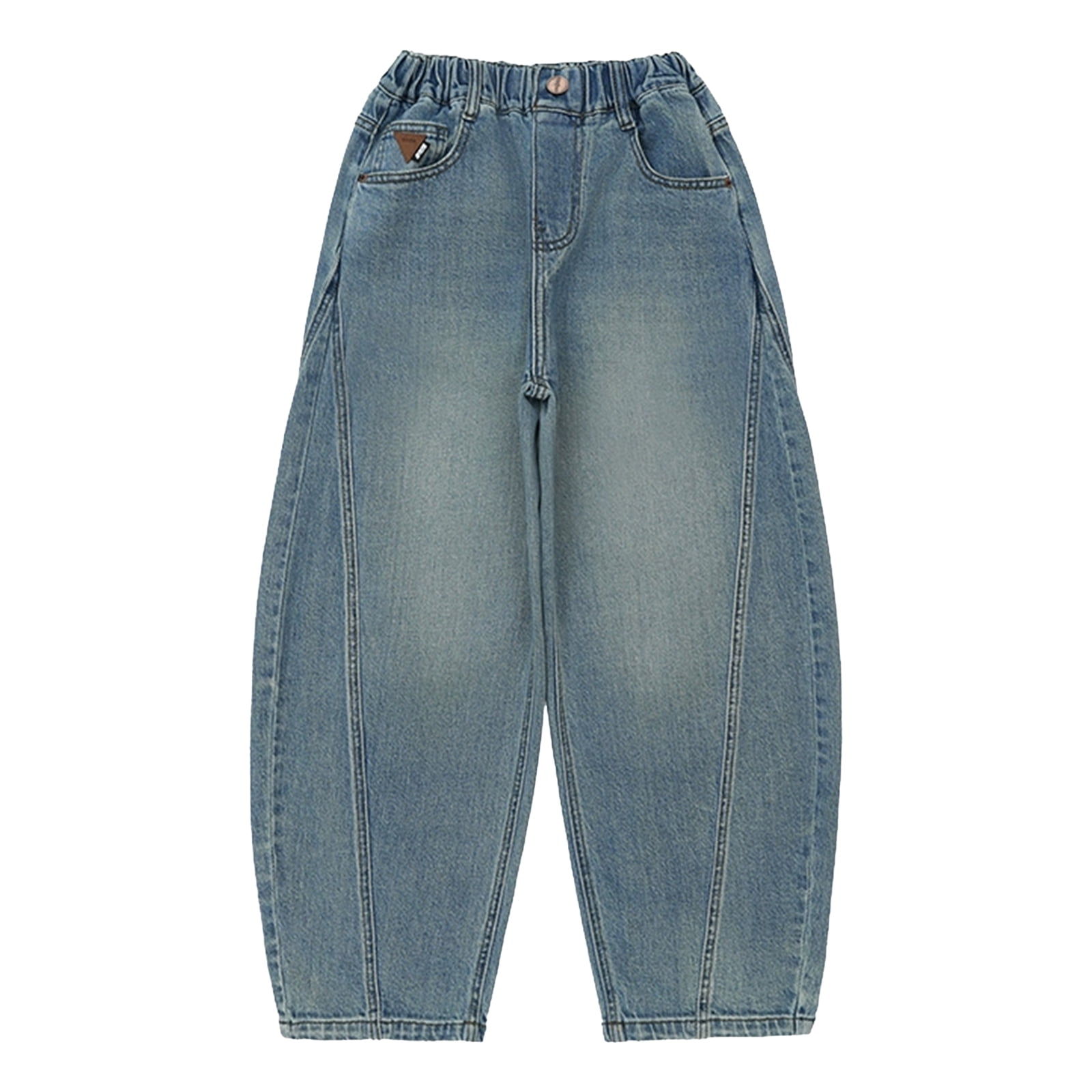 GXWEA Boys Pants Size 10-12 Boys' Jeans Boys Jeans Baggy Straight Leg ...