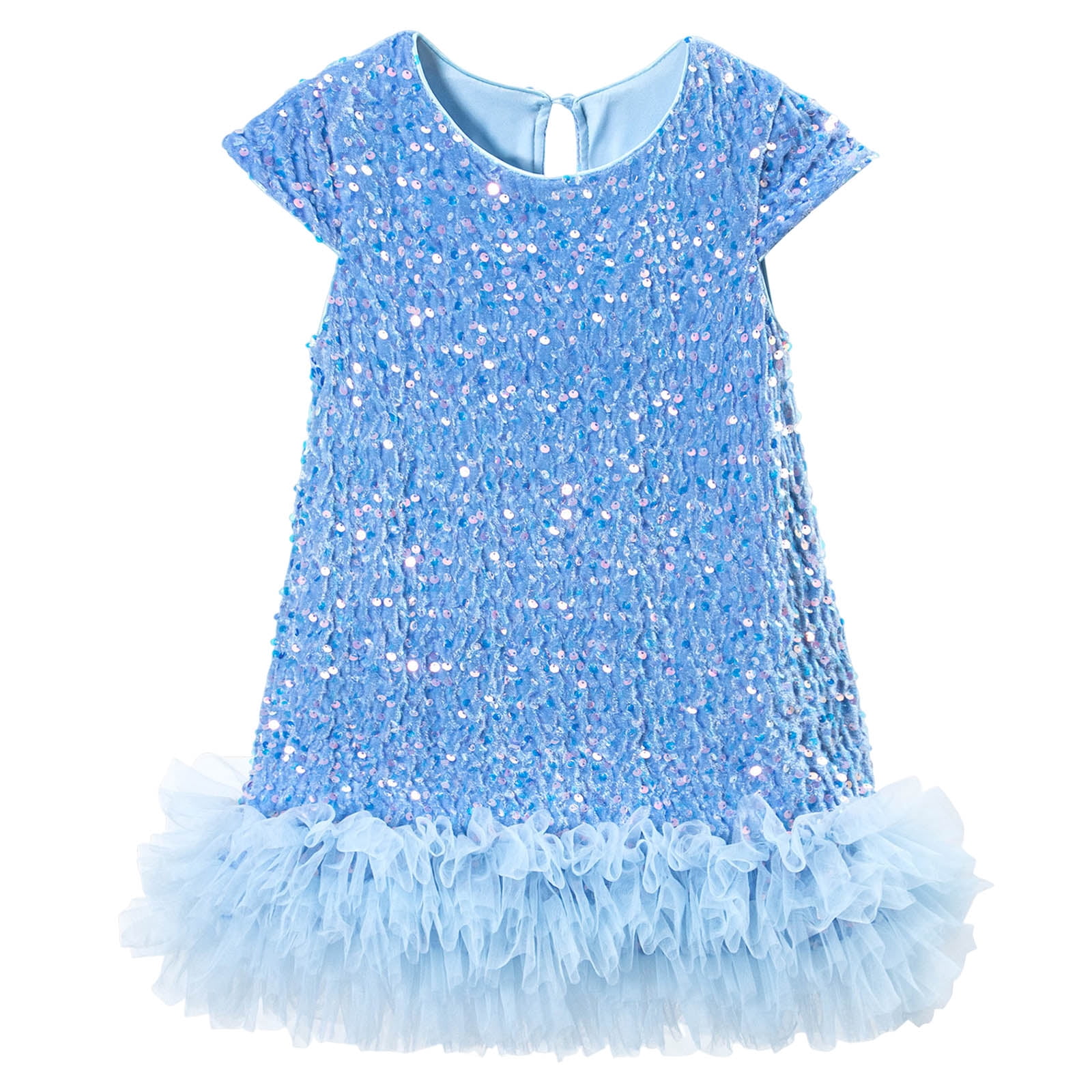 GXWEA Girls Red Dress Toddler Tutu Dress Girls Sequin Dress Sleeveless ...