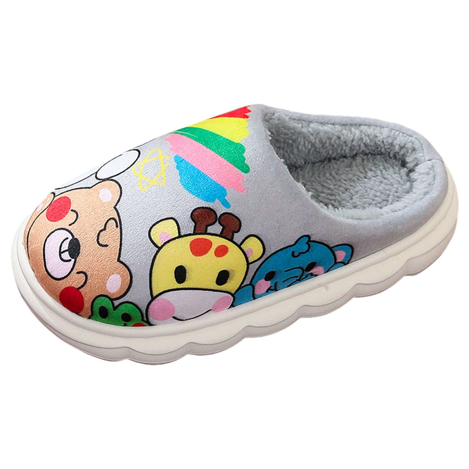 GXWEA Kids House Slippers House Slippers For Kids Warm Slippers For ...