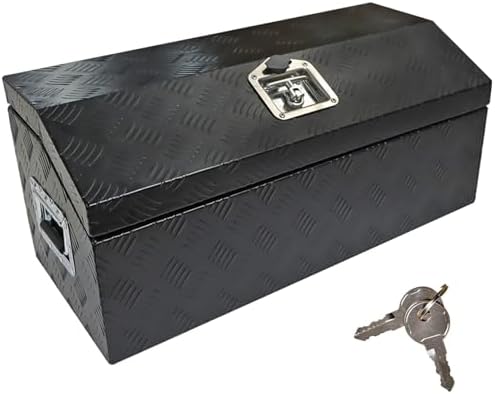 GXYWADY 30 Inch Aluminum Tool Box Pentagon with Lock and Key ...