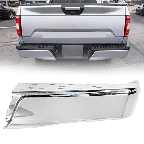 GXYWADY Chrome Steel Passenger Side Right Rear Bumper End Replacement ...
