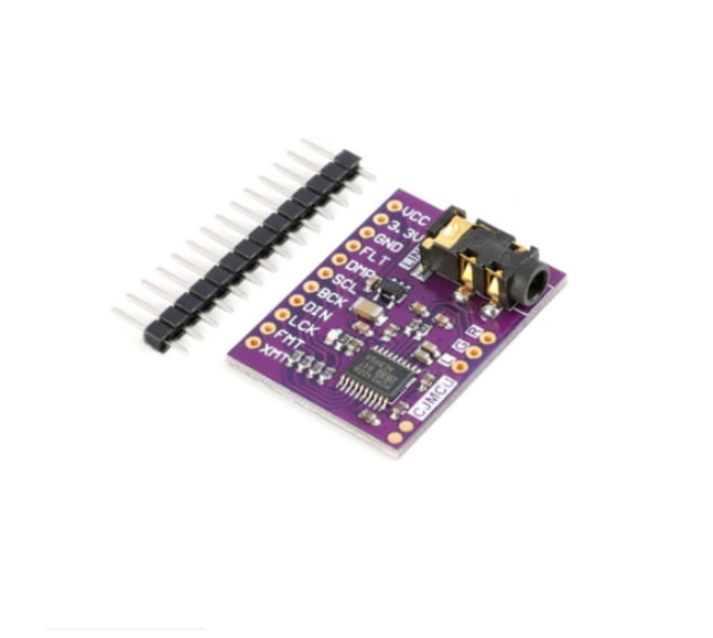 GY-PCM5102 I2S IIS microcontroller Raspberry Pi lossless digital audio DAC decoding board ...