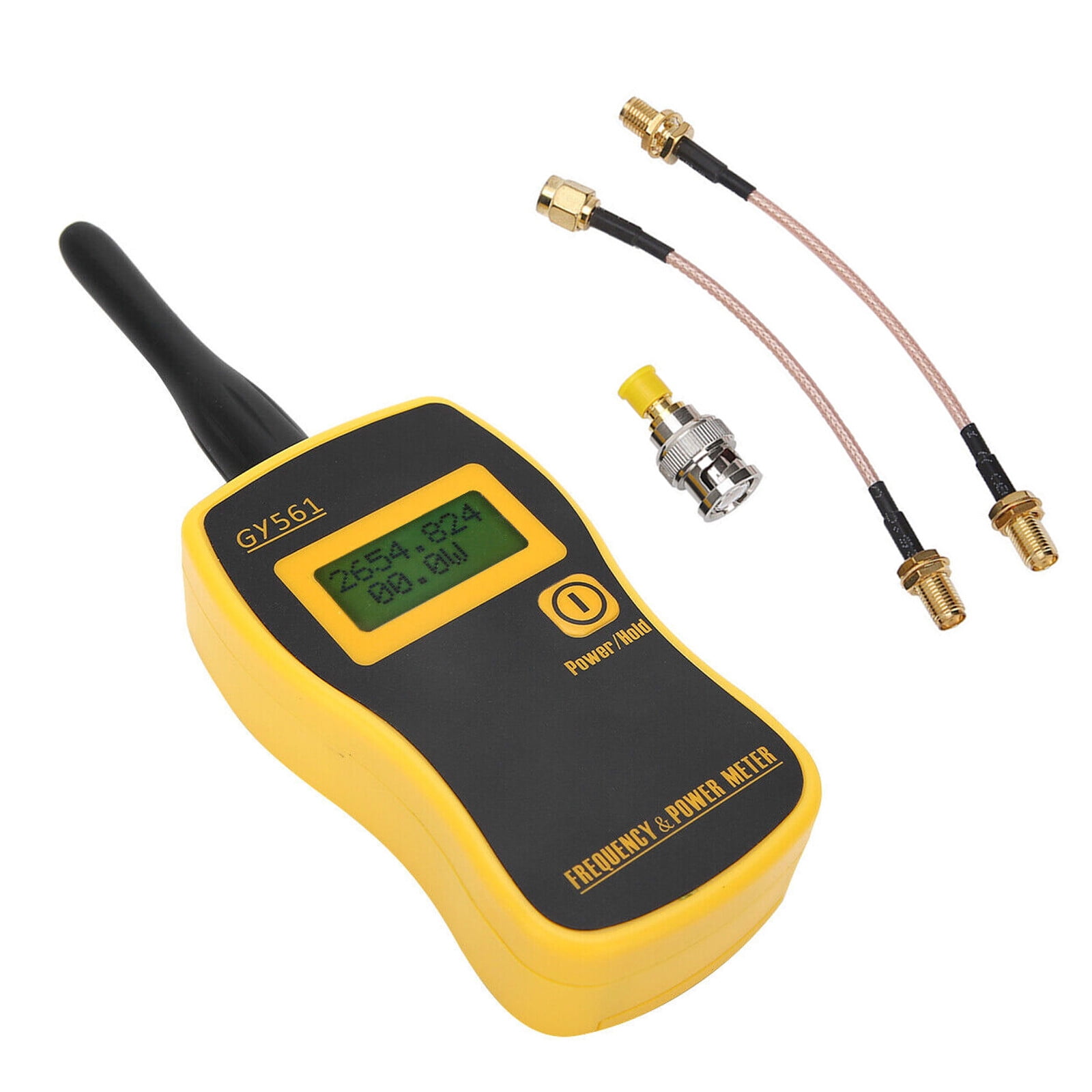 GY561 RF Digital Handheld Power Meter Frequency Counter Tester Radio 1 ...