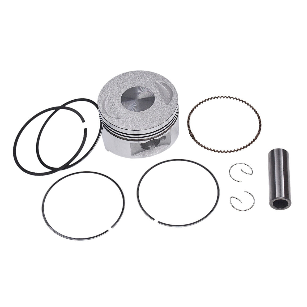 GY6 150cc 57.4mm Piston Ring Assembly GY6 157QMJ ATV Go Kart Moped ...