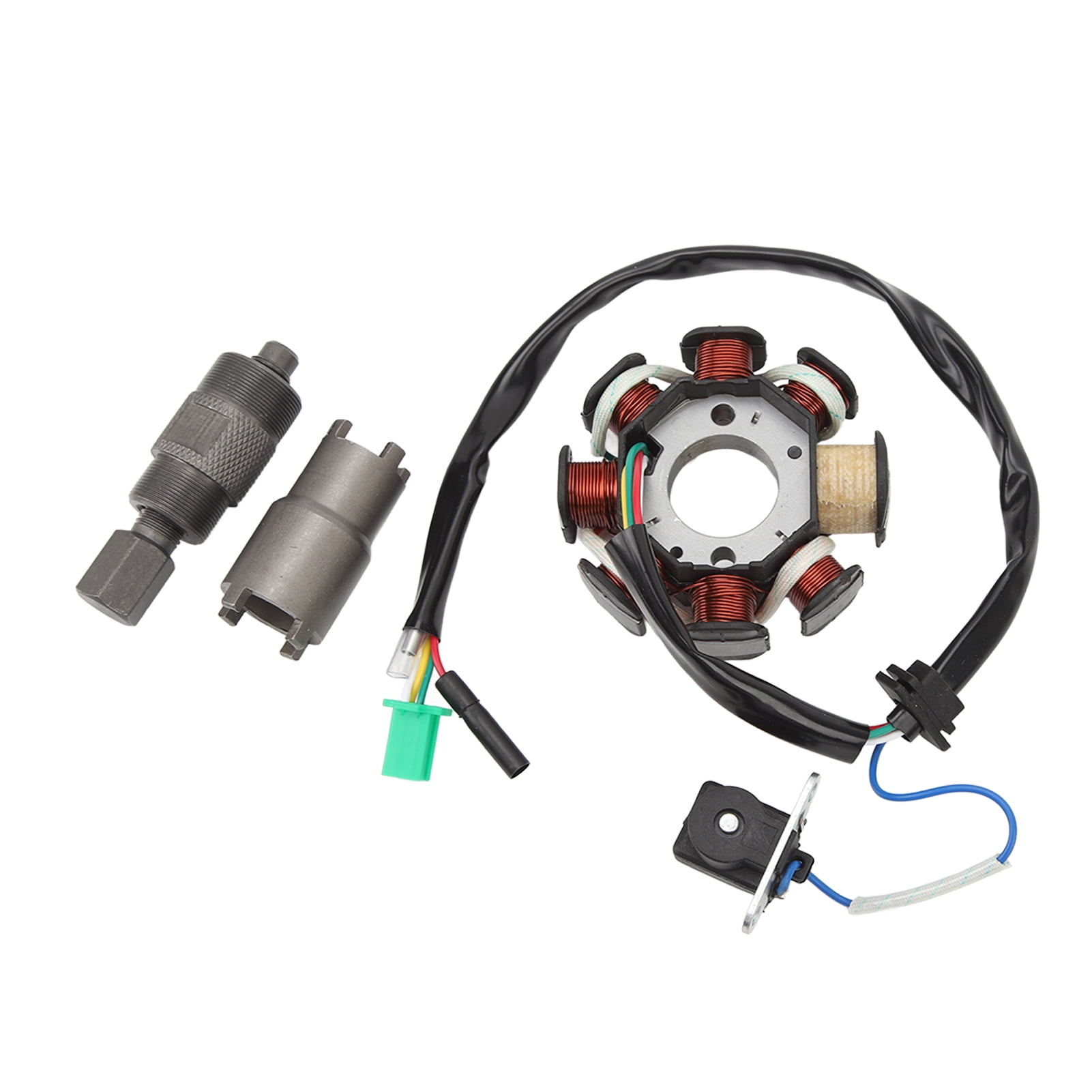 GY6 50CC 60CC 80CC Magneto Stator 8 Coil High Temperature Copper Wire 5 ...