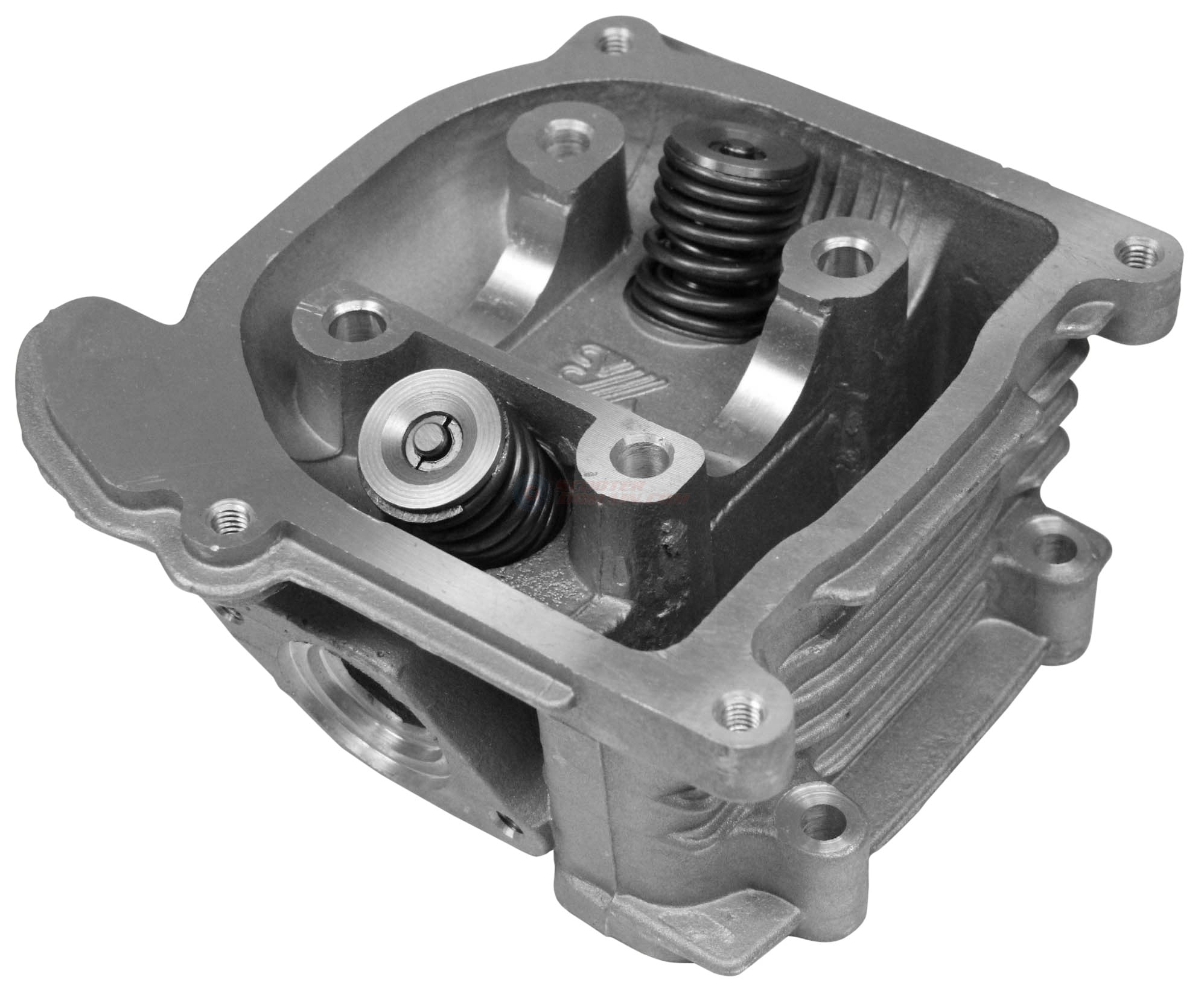 GY6 50cc SCOOTER Moped Cylinder Head 69mm Valves 139QMB SUNL ROKETA TANK JCL - Walmart.com