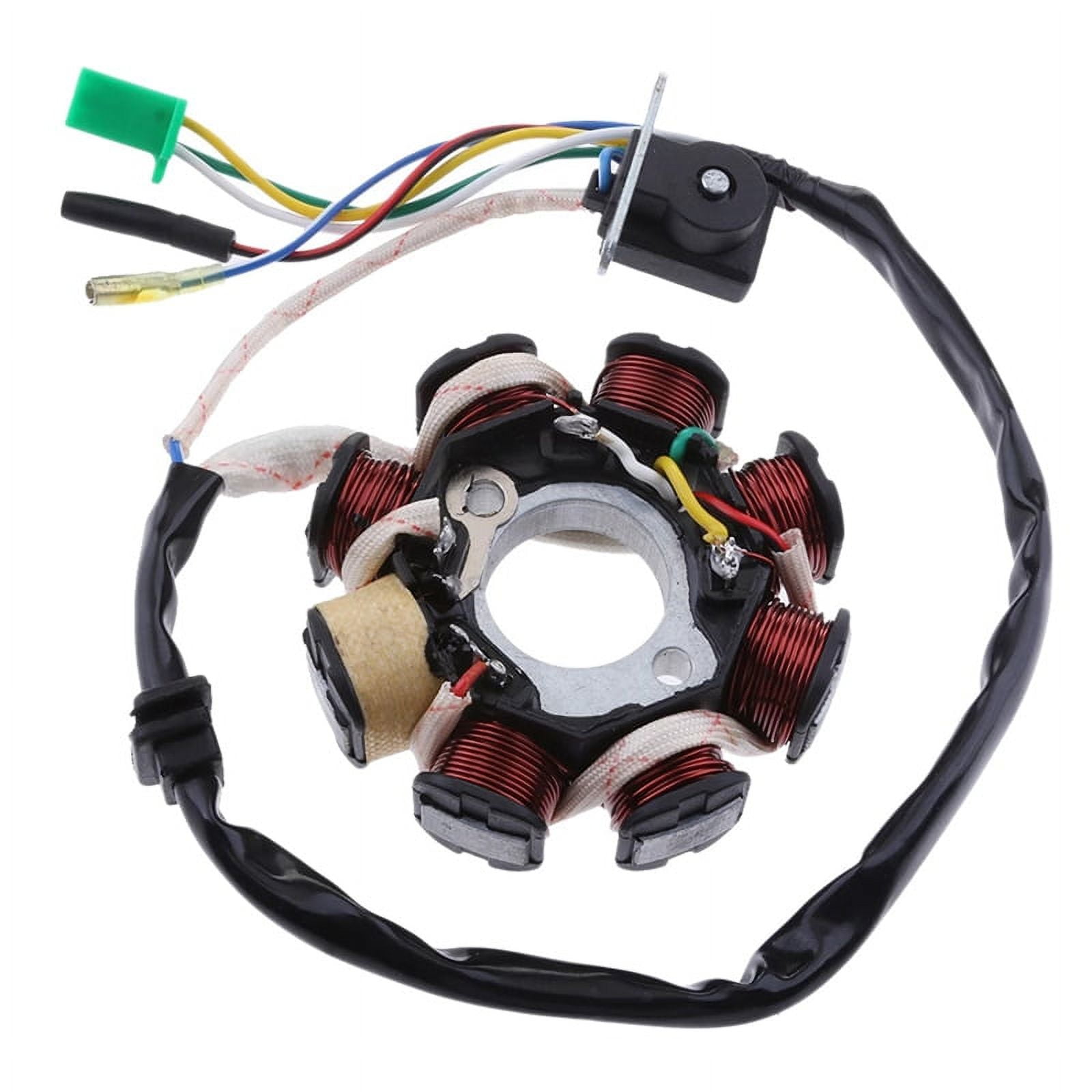 GY6 Engine Stator Generator Coil 157QMJ for 125Cc 150Cc ATV Scooter ...