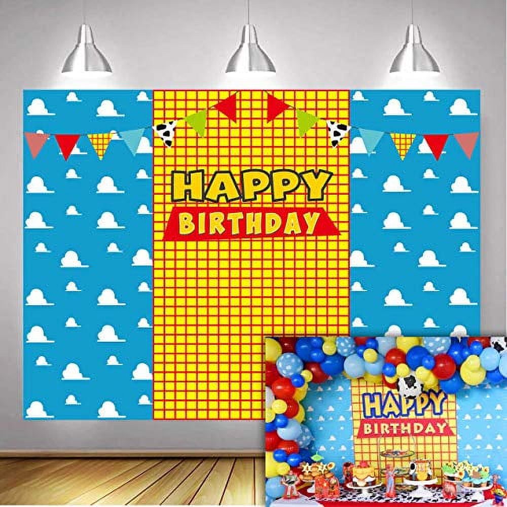 GYA Blue Sky White Clouds Backdrops Toy Story Backdrop for Kids Little ...