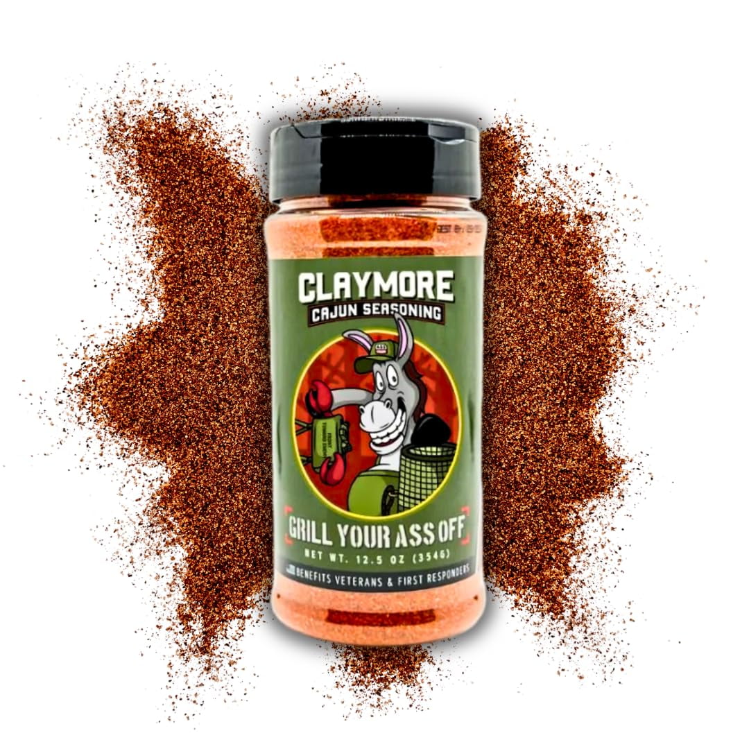 GYAO Claymore Cajun SCH4 Seasoning - Grill and BBQ Seasonings for All Types of Meats - MSG ...