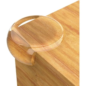 Light Hardwood Edge & Corner Guards Unfinished 1 Inch Diameter Pack of ...
