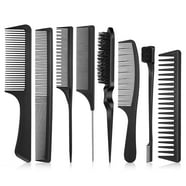 Unique Bargains Wide Tooth Rat Tail Comb for Wet Curly Hair for Women ...
