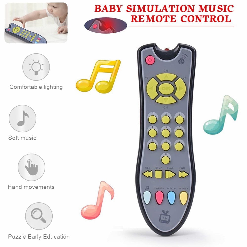 GYDEK Baby Music Remote Control Toy Learning Electric Lights ...