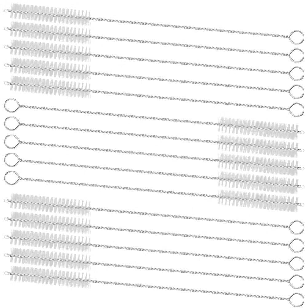 GYDEK Drinking Straw Cleaning Brushes Set Pipe Tube Cleaner Nylon ...