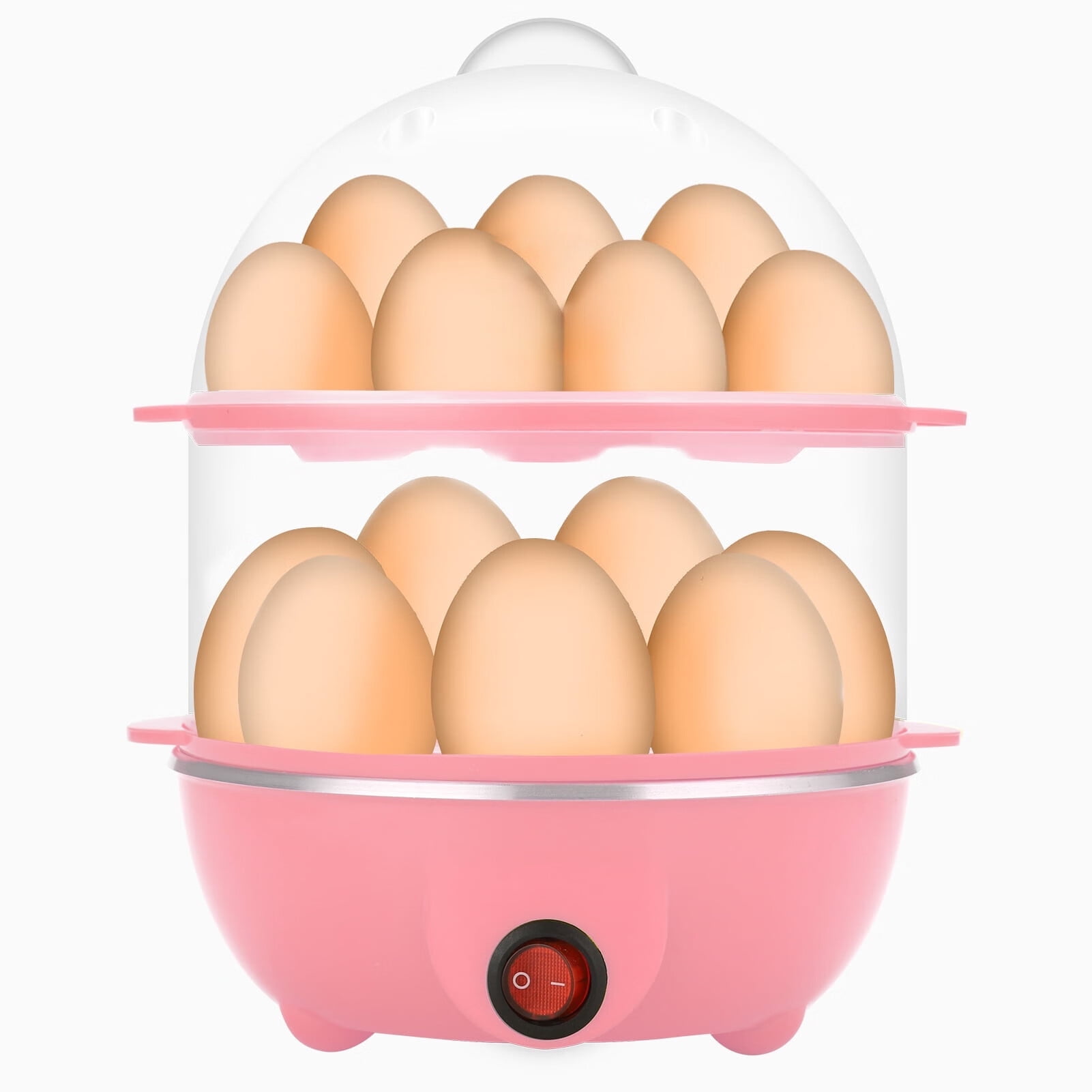 GYDEK Rapid Egg Cooker Electric for Hard Boiled, Poached, Scrambled ...