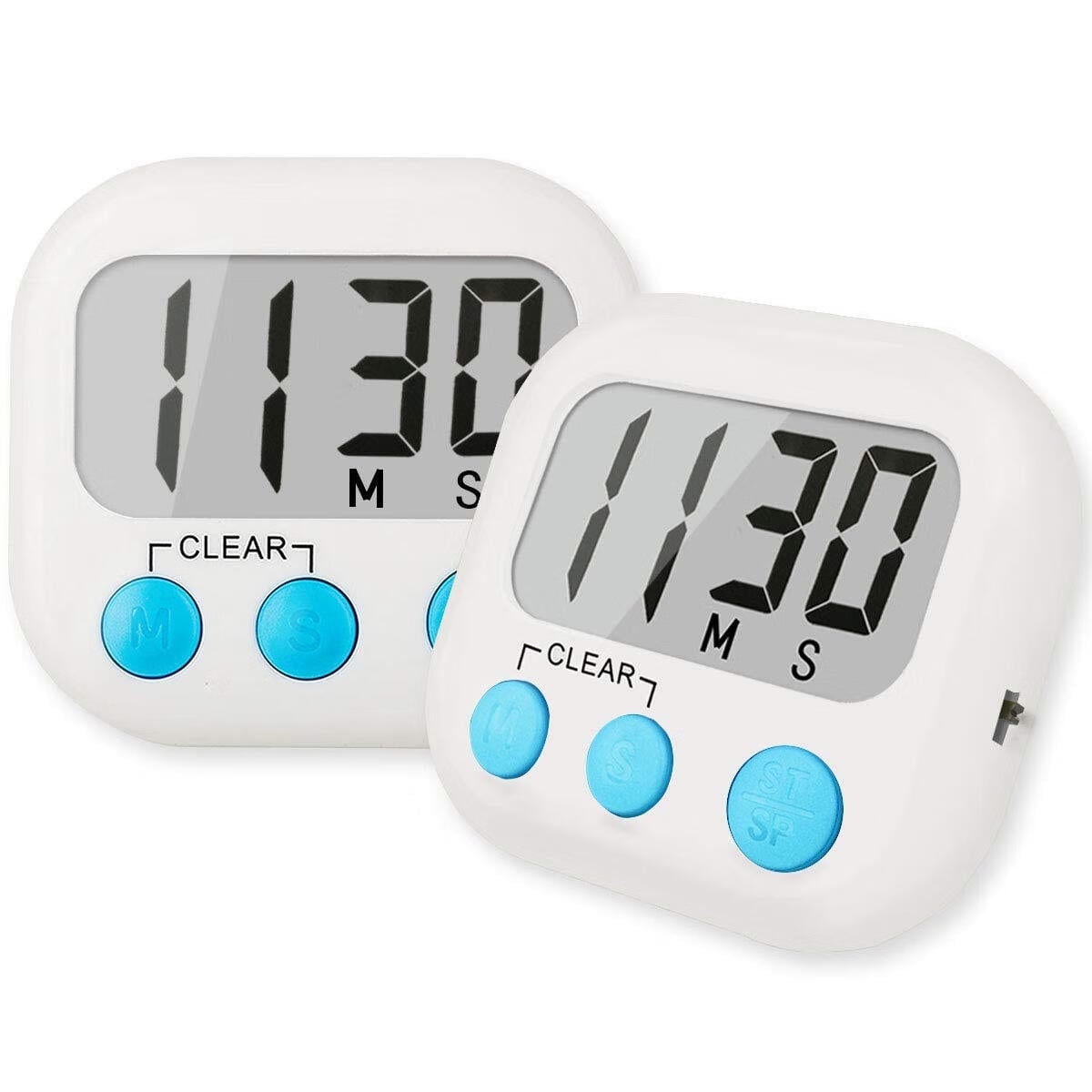 GYDEK Timer, Kitchen Timer, Timer for Kids, 2 Pack Digital Timer for ...