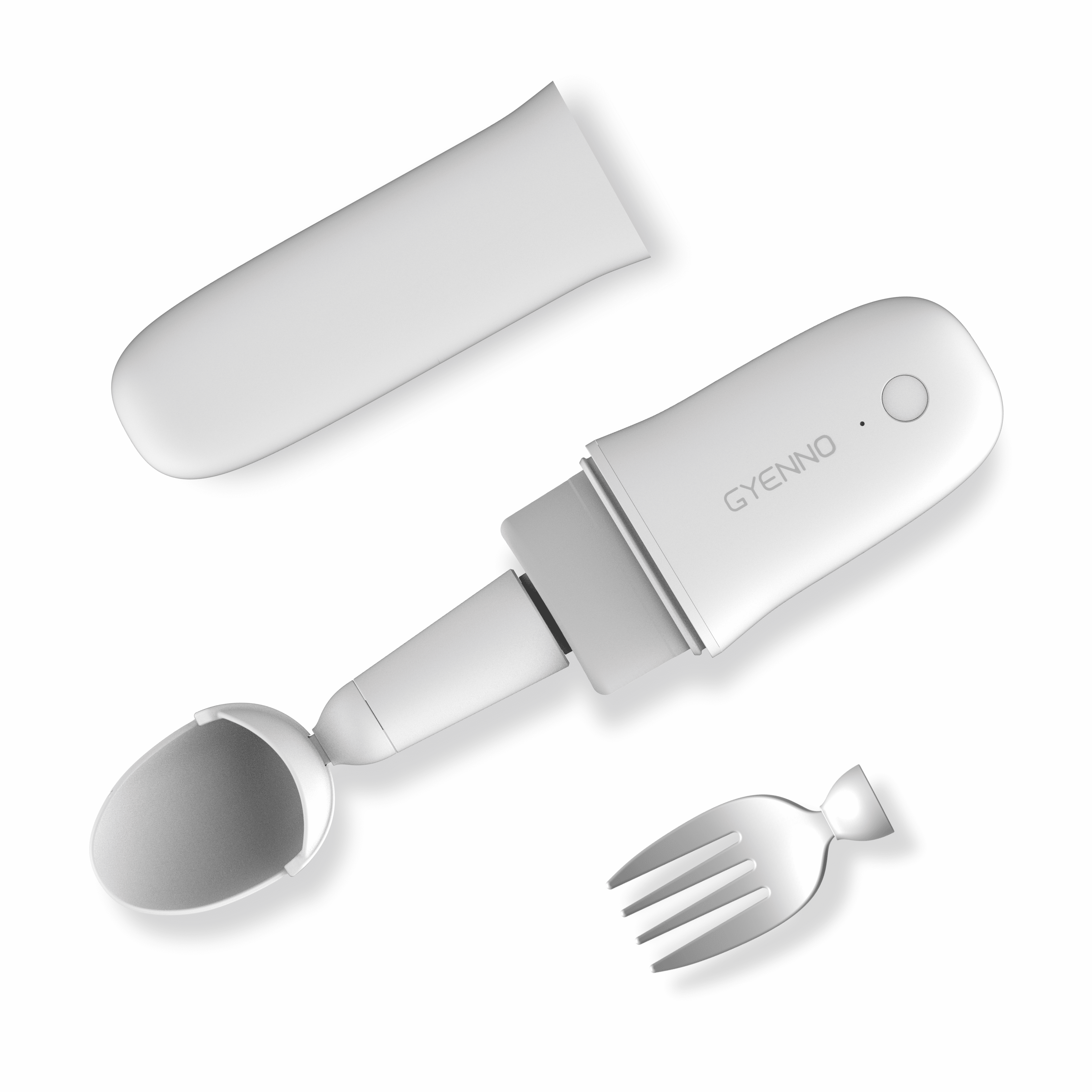 GYENNO BRAVO Classic Parkinson Spoon & Fork, Hand Tremor Stabilizing ...
