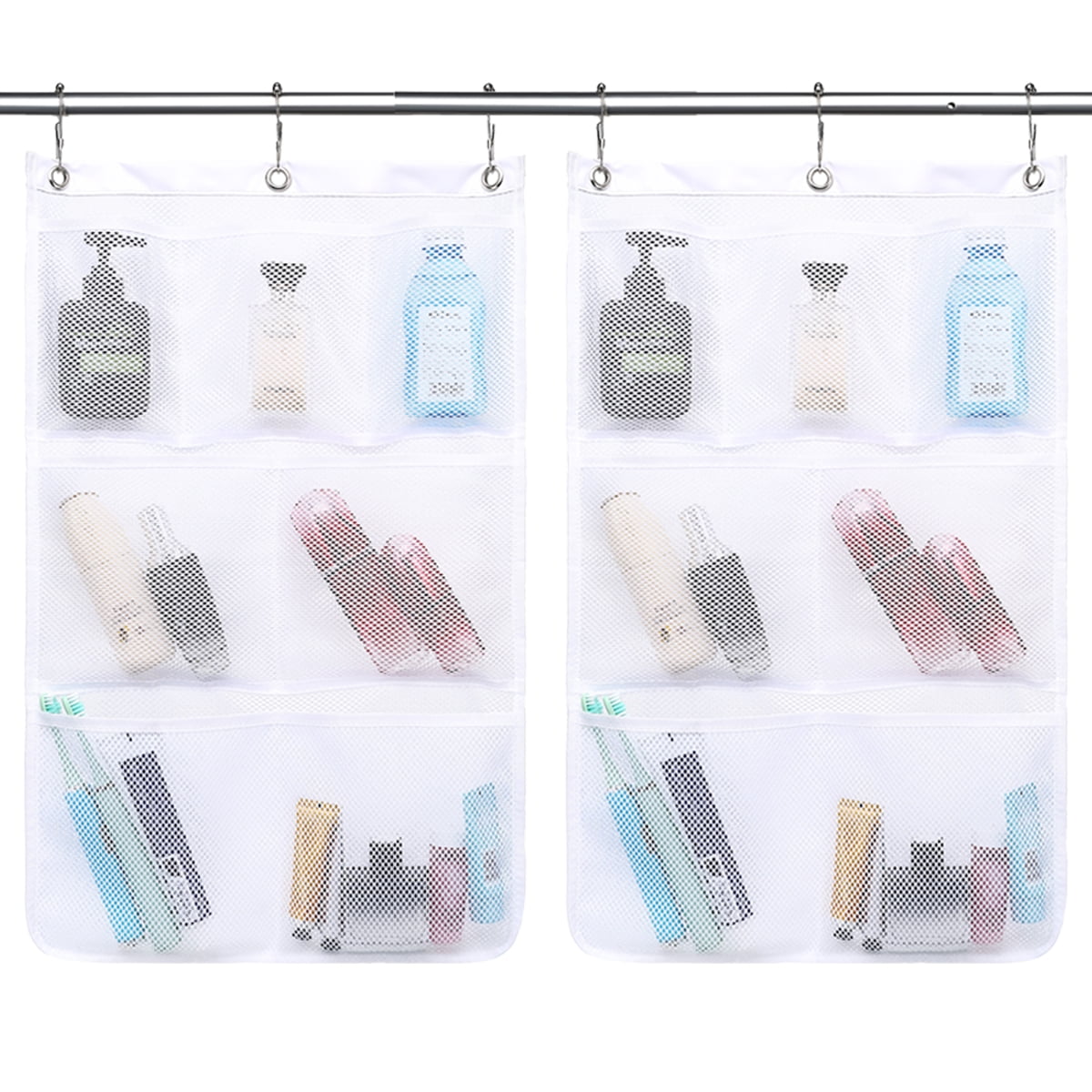 GYEUKHAM Hanging Mesh Shower Caddy for Bathroom - Quick Drying Portable ...