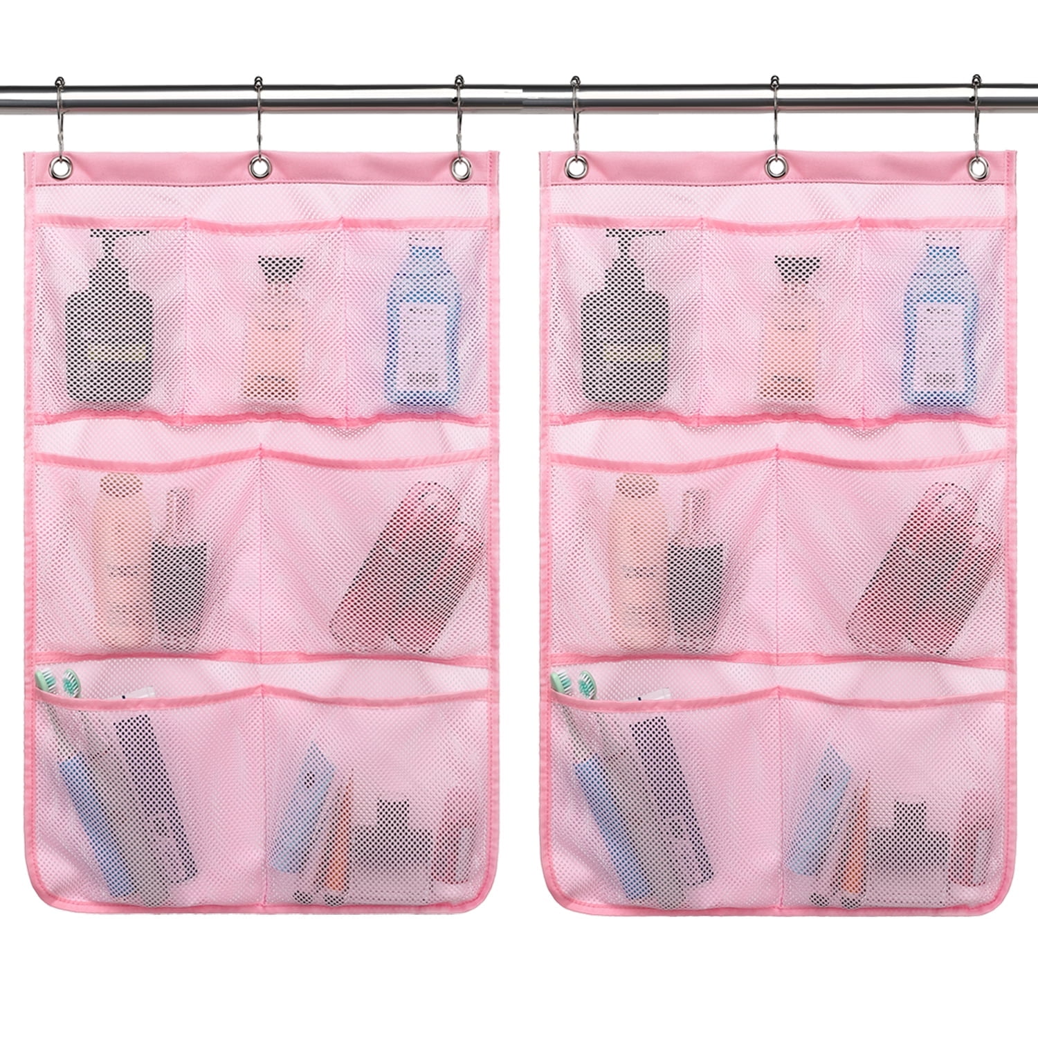 GYEUKHAM Hanging Mesh Shower Caddy for Bathroom - Quick Drying Portable ...