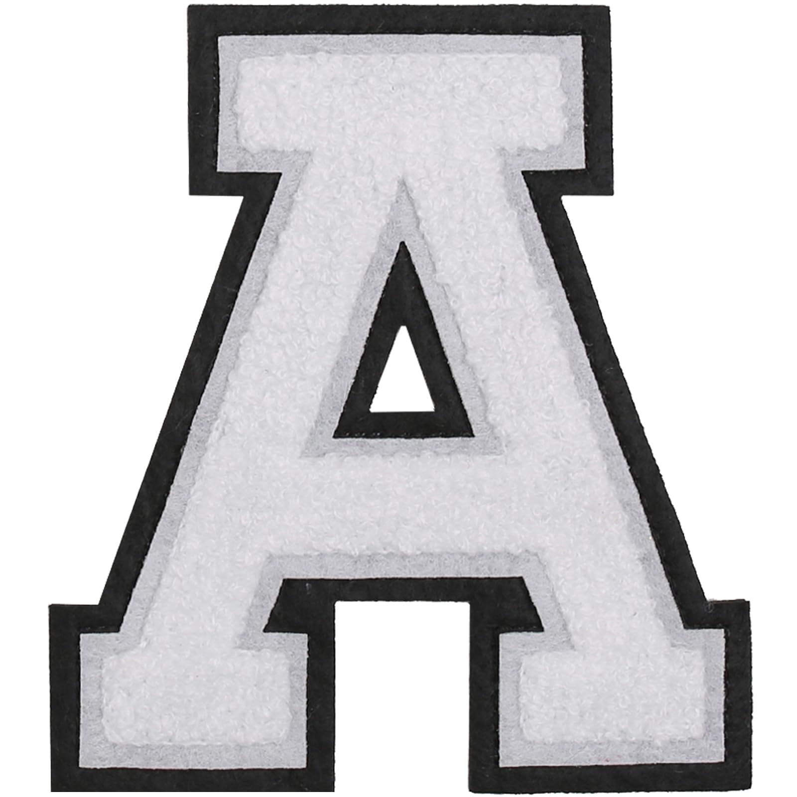 GYGYL 3PCS Chenille Varsity Letters Patch, Iron on Large Size Letter ...