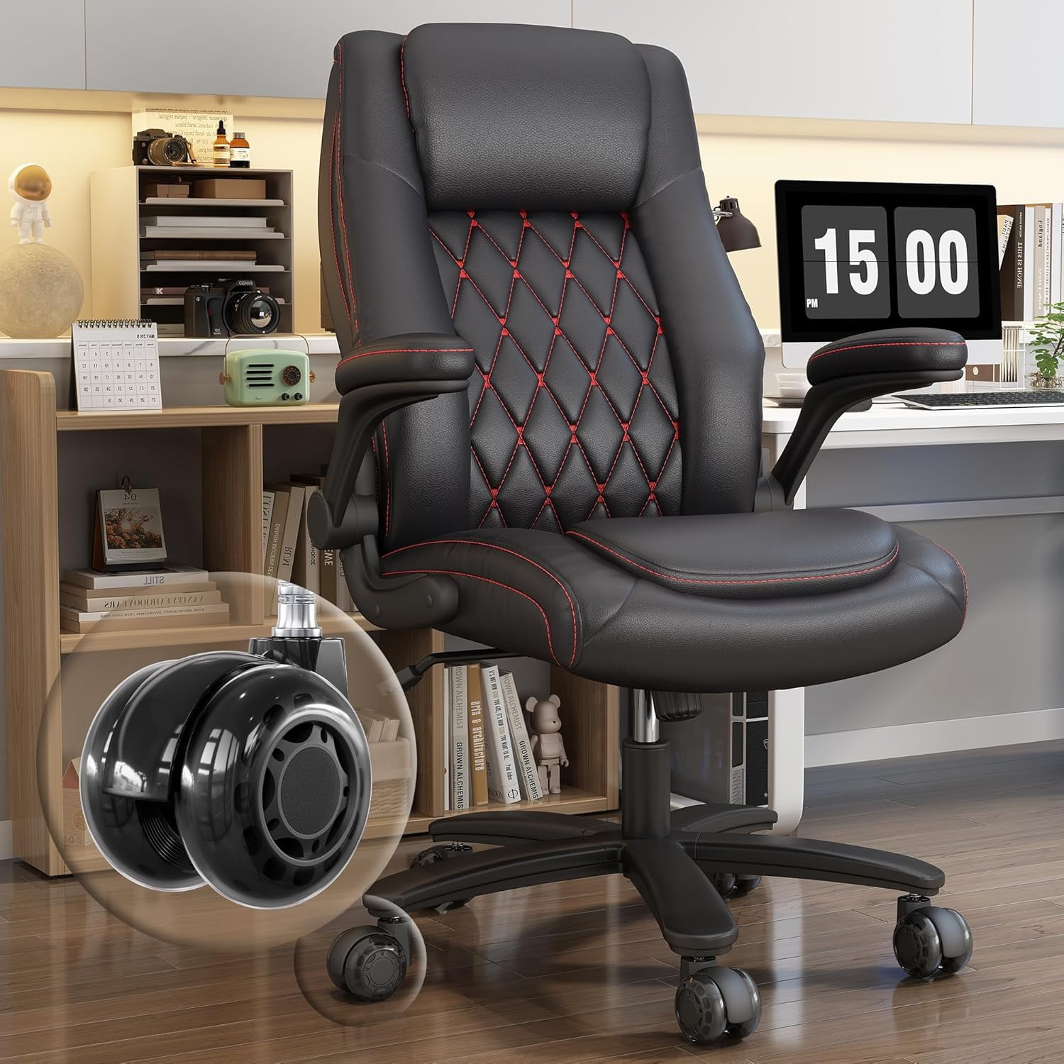 GYI High Back Executive Office Chair, Big and Tall Office Desk Chair ...