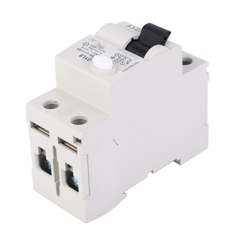 GYL9 2P 230VAC RCCB Residual Current Circuit Breaker Leakage Protector ...