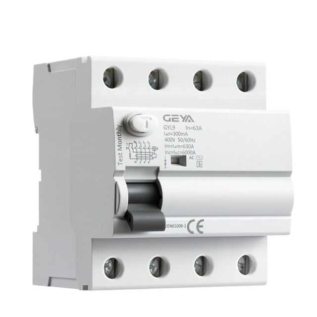 GYL9 S Type RCCB Time Delayed RCD ELCB Delay Type Electromagnetic ...