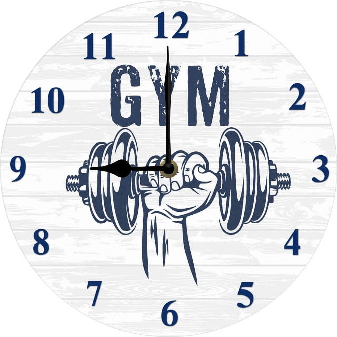 GYM Clocks for Home GYM Workout Clock for Man Cave Bedroom Garage Nice ...