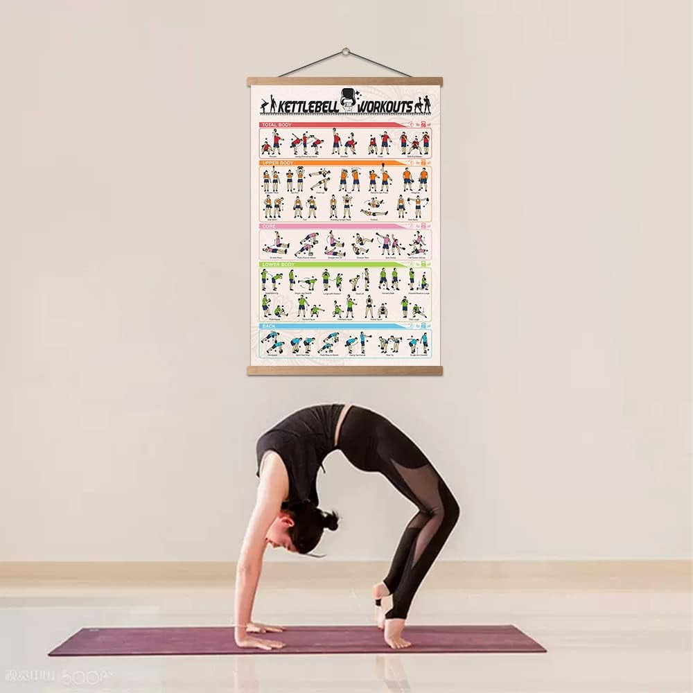 -GYM-Yoga-Poses-Poster-Family-Office-Workout-Decorative-Position-Chart ...
