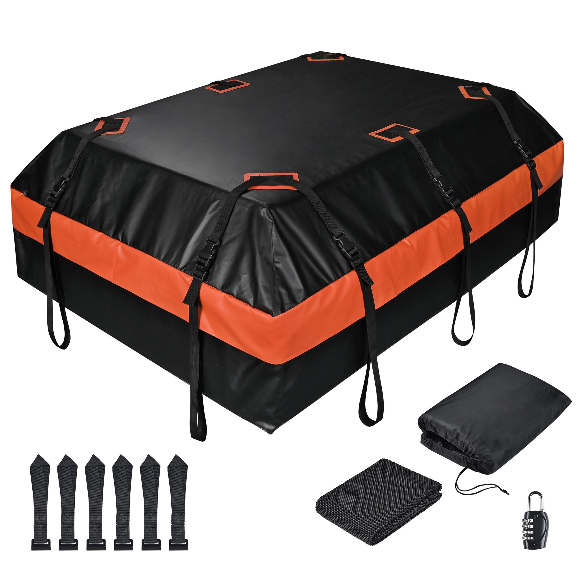 Rooftop Cargo Carrier, 21 Cubic Feet Roof Rack Cargo Carrier ...