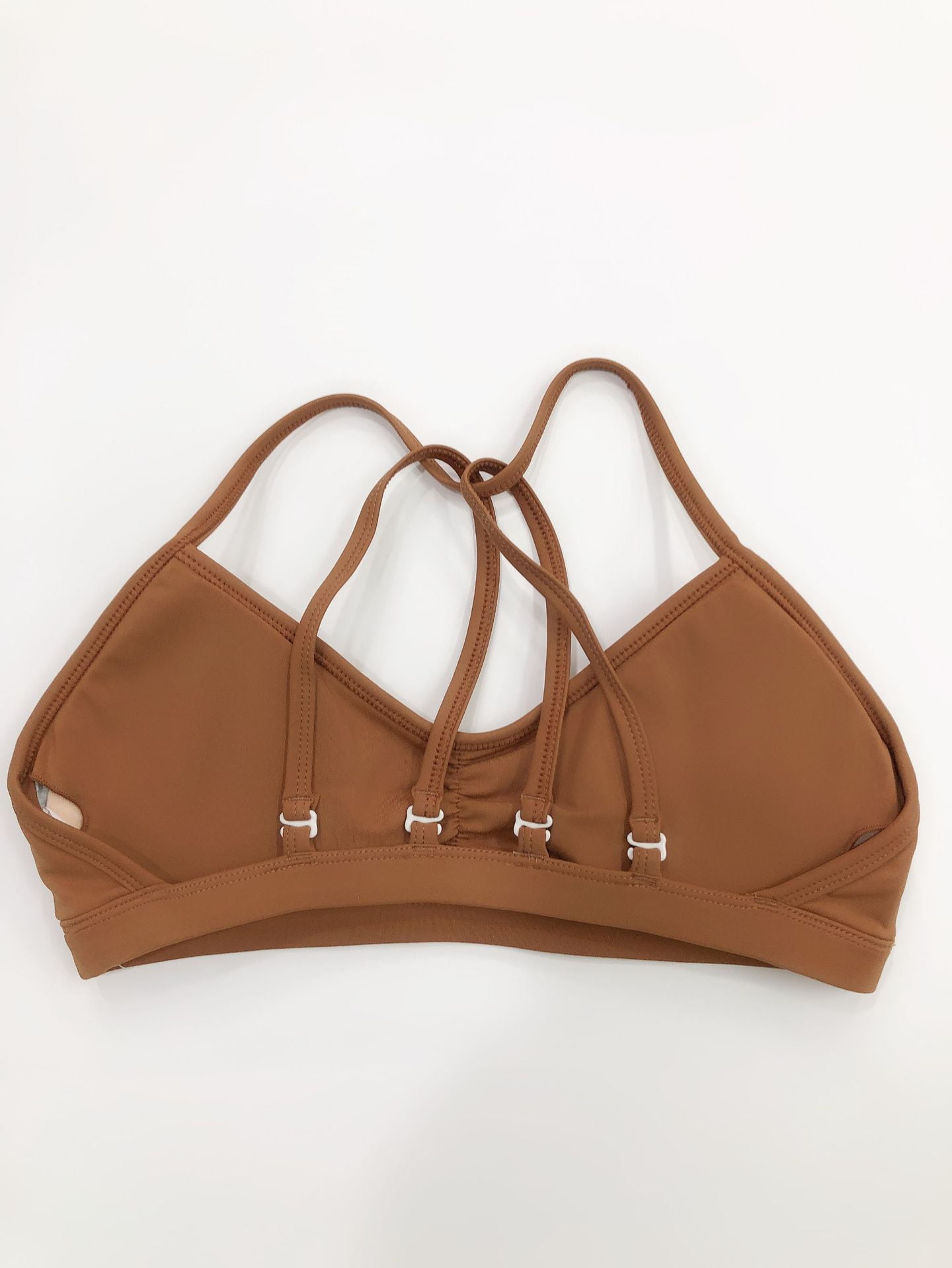 GYMSHARK Workout Sports Bras for Women Padded Strappy Open Back Gym Bra ...