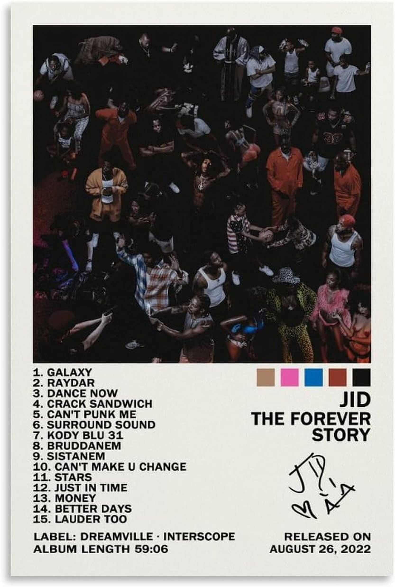 GYORI JID The Forever Story Poster Canvas Wall Art Living Room Posters ...