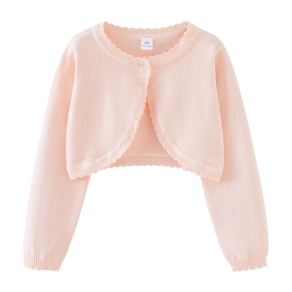 GYRATEDREAM 1-10 Years Little Girls Cardigan Sweater Long Sleeve Button ...