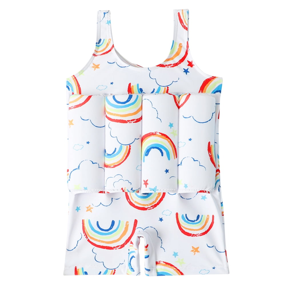 GYRATEDREAM 1-6T Toddler Girls Sleeveless Summer One Piece Float Suit ...