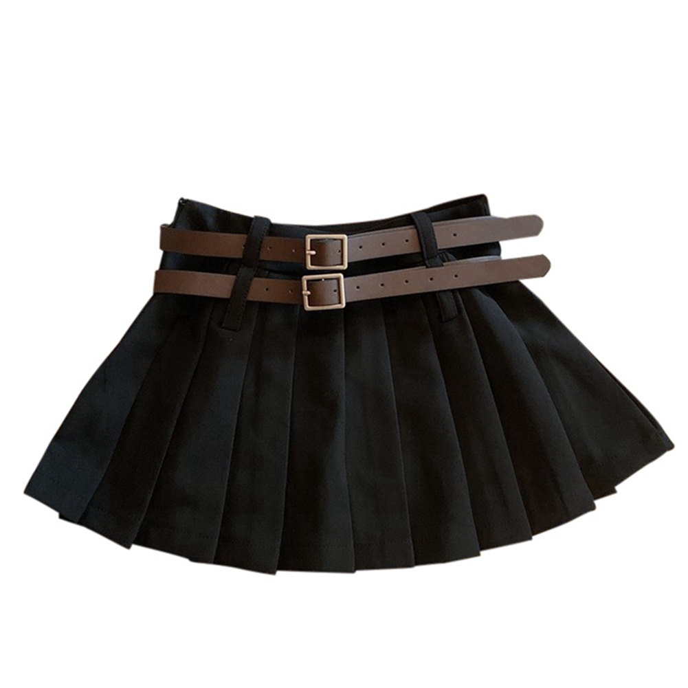 GYRATEDREAM 2-14Y Girls High Waist Pleated Skirt Toddler Baby A-Line ...