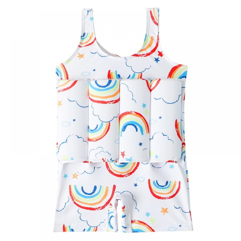 GYRATEDREAM 2-9 Years Kids Boys Girls Floatation Swimsuit Buoyancy Baby ...