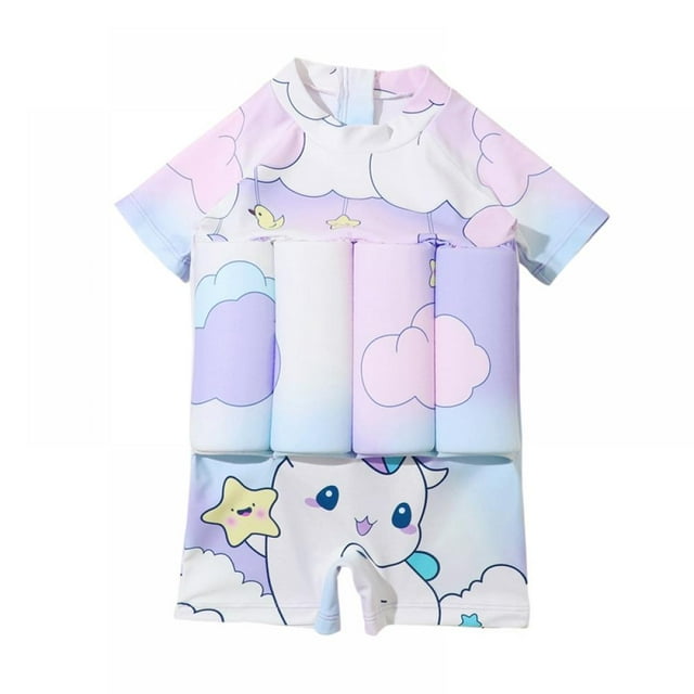 GYRATEDREAM 2-9Y Baby Boy Girls One-Piece Floatation Swimsuit Float ...