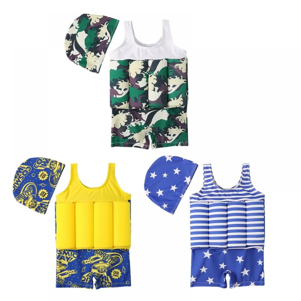 GYRATEDREAM 2-9Y Baby Boy Girls One-Piece Floatation Swimsuit Float ...