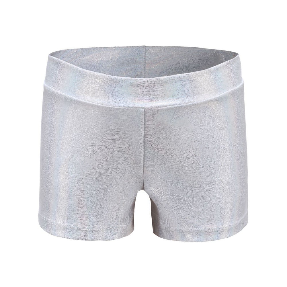 GYRATEDREAM 3-12Y Girls Gymnastics Shorts Kids Sparkle Dance Athletic ...