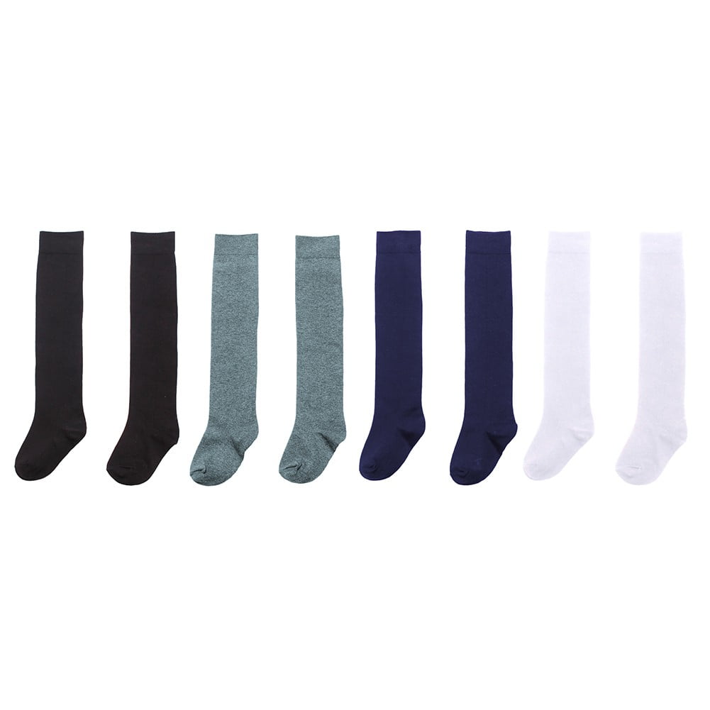 GYRATEDREAM 3-18Years Girls Knee High Socks School Uniform Socks Long ...