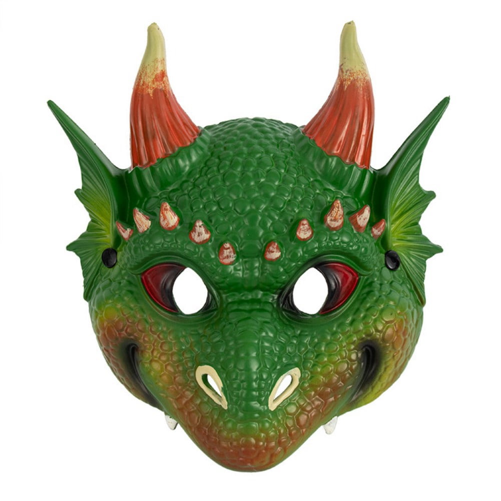 GYRATEDREAM 3D Dragon Mask or Wings Masquerade Face Masks Halloween ...