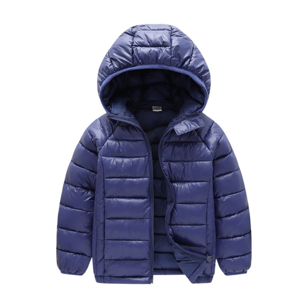 GYRATEDREAM 4-9T Hooded Puffer Jackets for Boys and Girls 鈥?Lightweight and Packable 鈥?Autumn ...