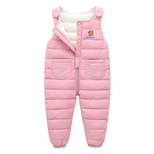 GYRATEDREAM Baby Boys Girls Snow Pants Fleece Lined Windproof Overall ...